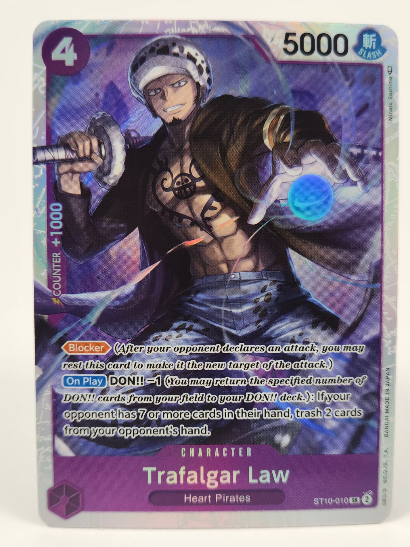 Trafalgar Law – ST10-010 Super Rare – One Piece TCG – Pop Pursuit Collectibles