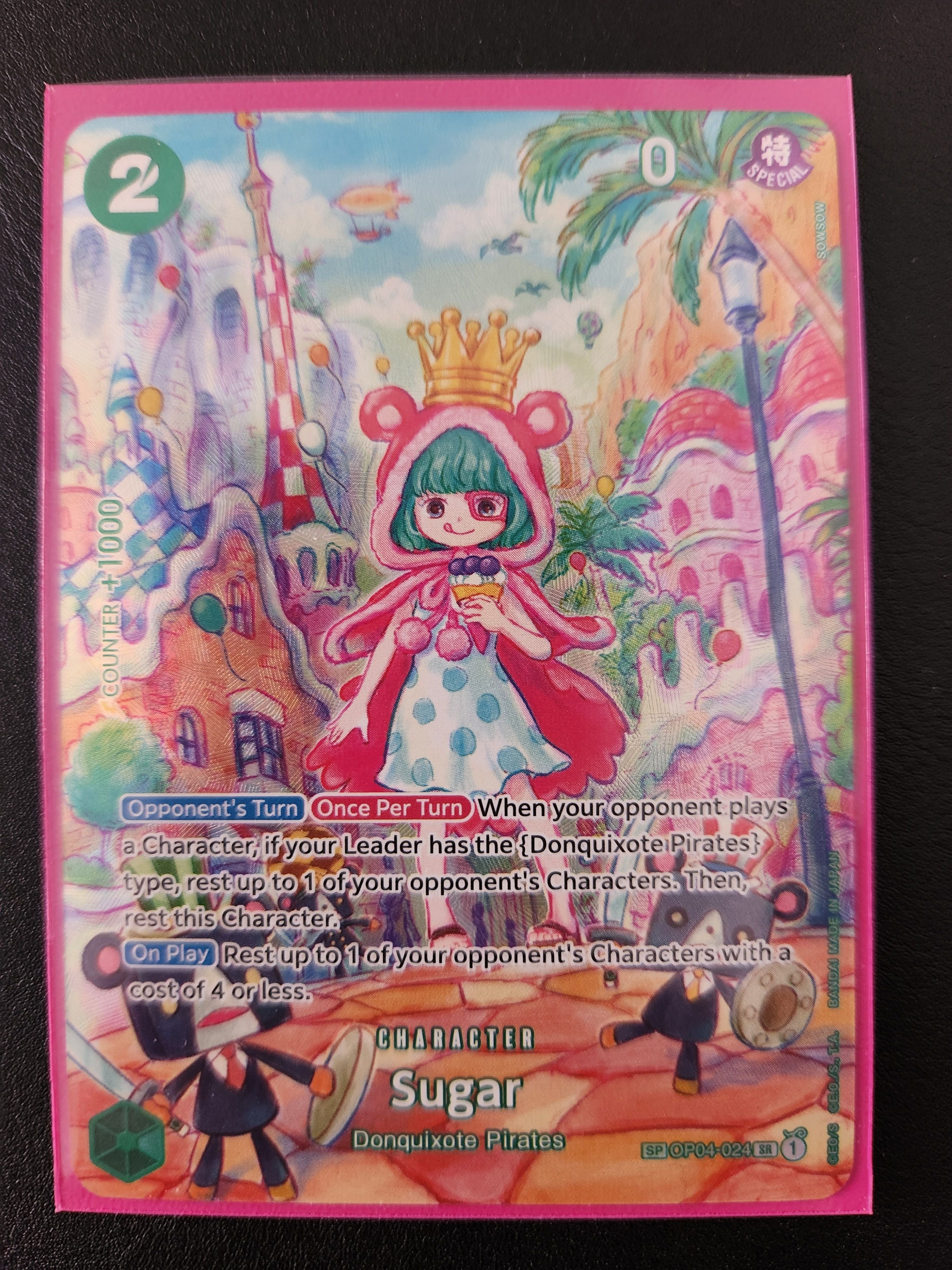 Sugar – OP04-024 Special Rare – Wings of the Captain – One Piece TCG ...